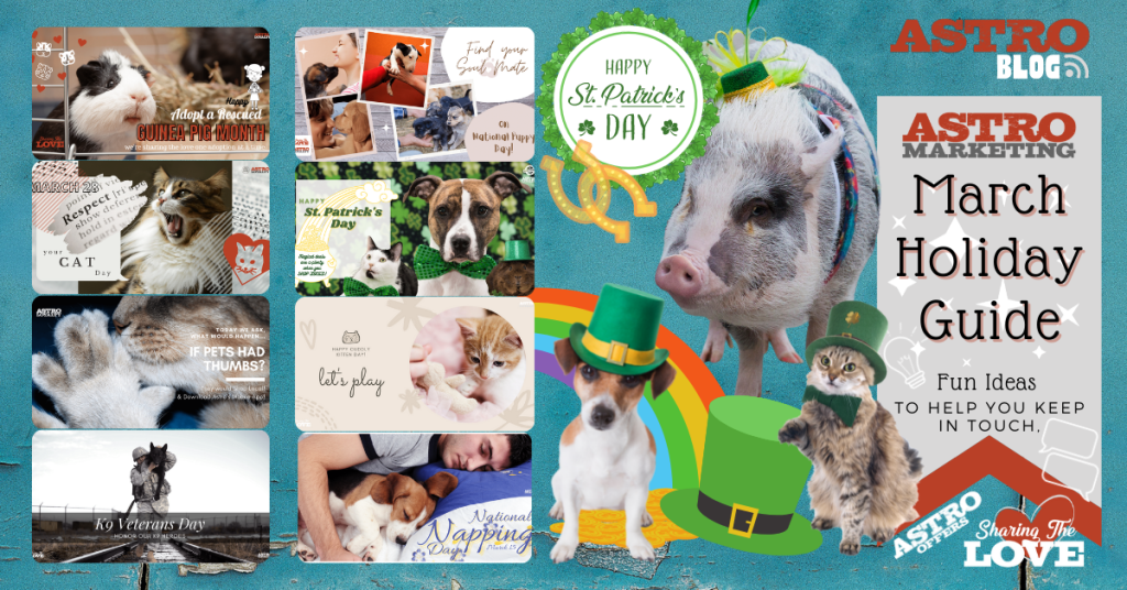 March Pet Holiday Guide | 2026 - Astro Loyalty